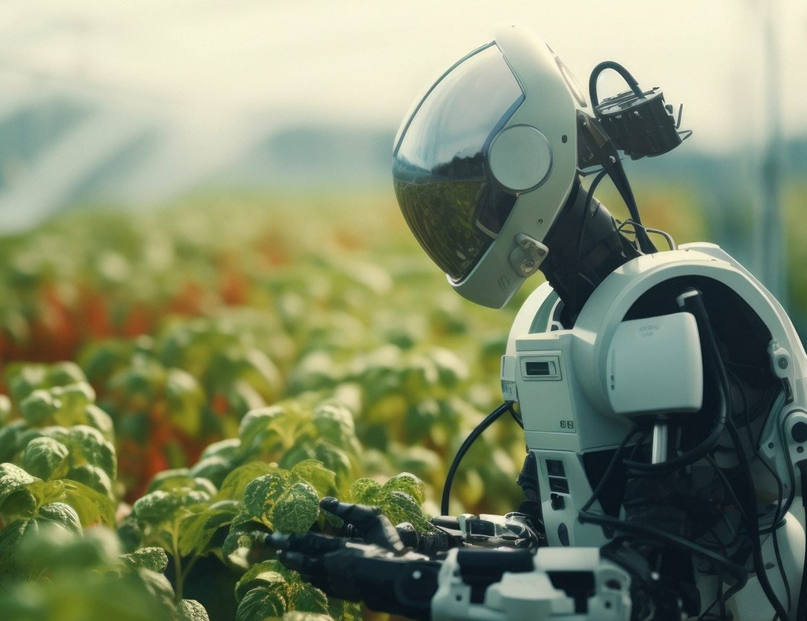 Green AI Robots - CrownForgeCreations